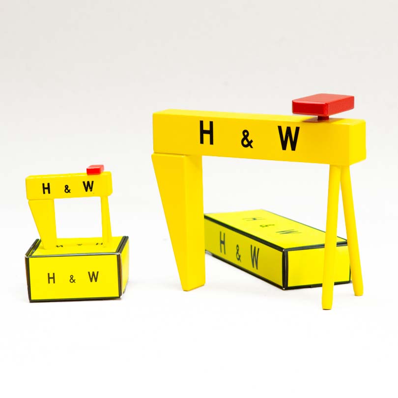 H&W Crane Bundle | Medium & Wee Wooden Cranes | Cowfield Design