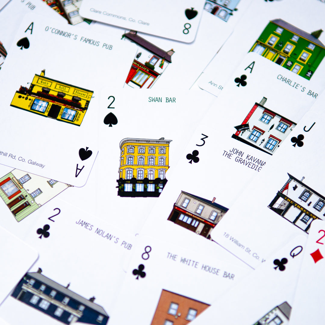 Irish Pubs | Playing Cards | Cowfield Design