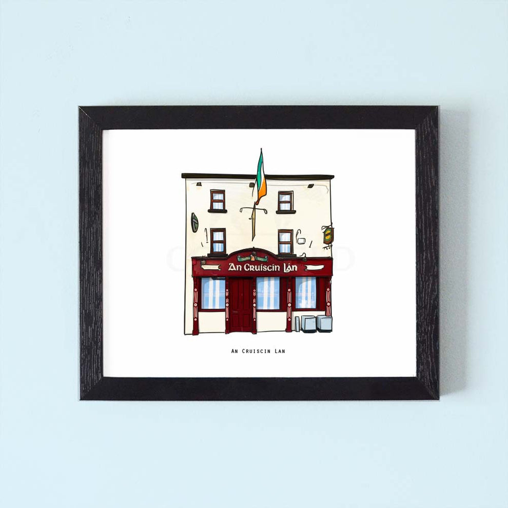 Irish Pub Illustrations | Pub Prints | Cowfield Design