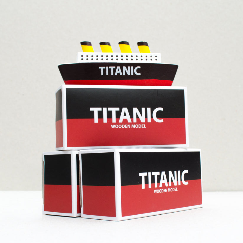 Miniature Titanic Model | Belfast Themed Gift | Cowfield Design
