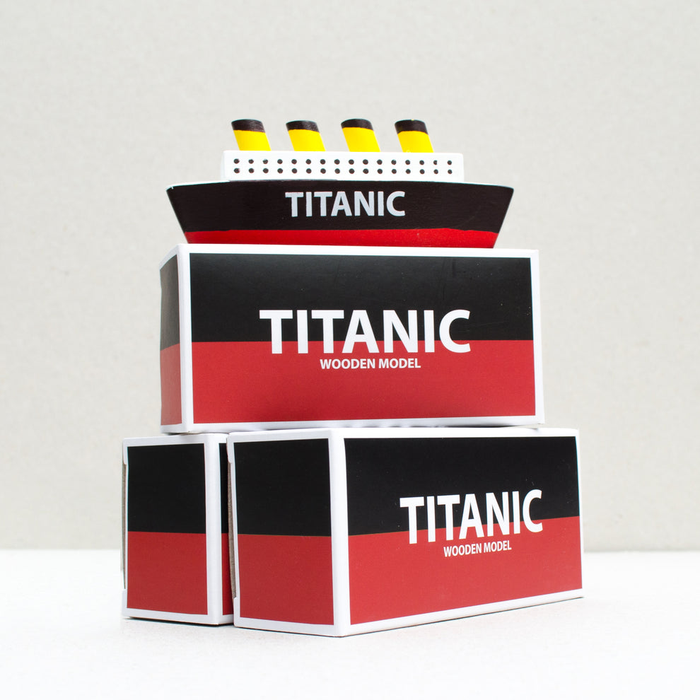 Miniature Titanic Model | Belfast Themed Gift | Cowfield Design